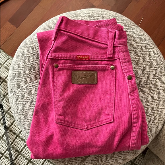 Wrangler | Jeans | Hot Pink High Waisted Wranglers | Poshmark